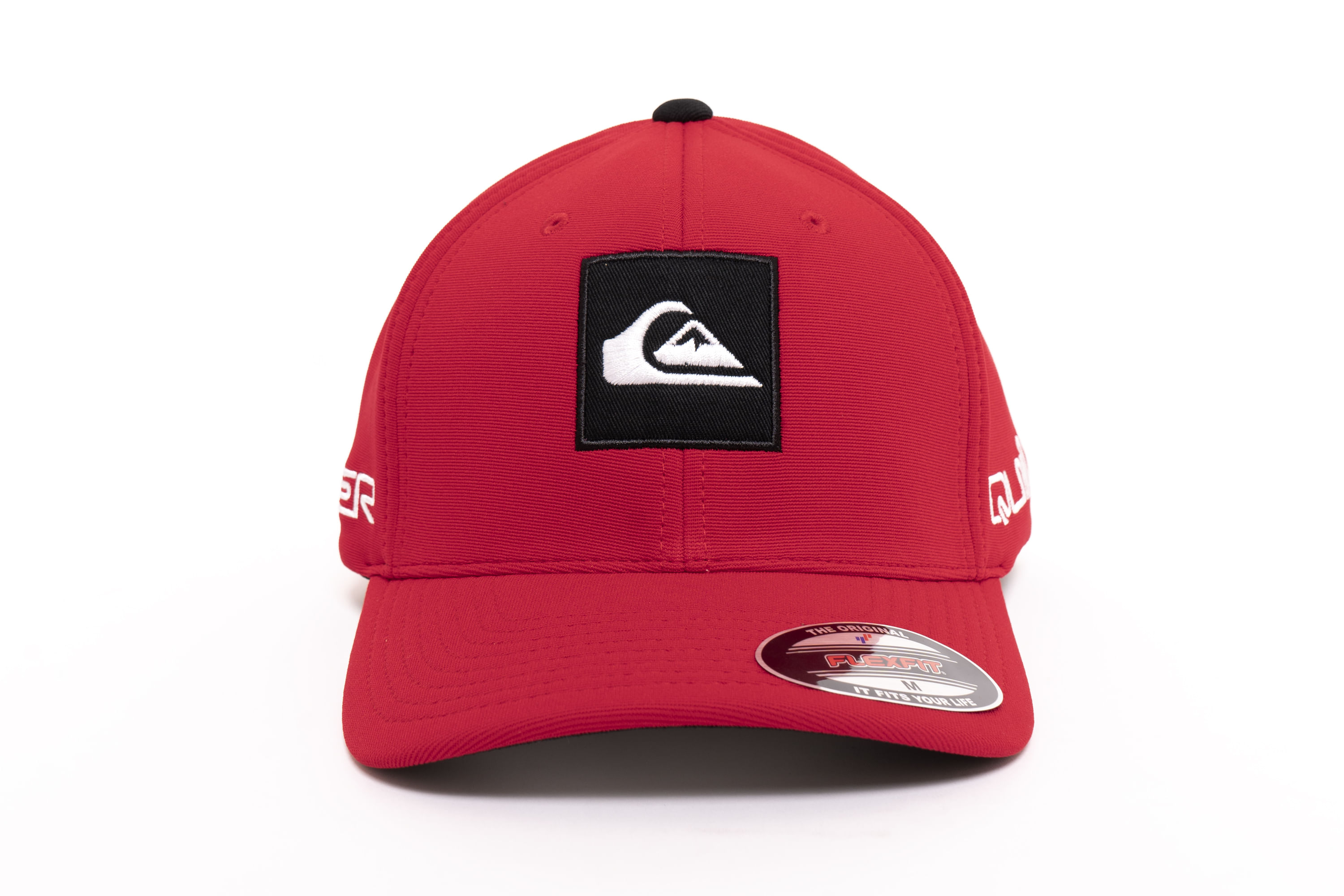 Boné Quiksilver Emb Square Red