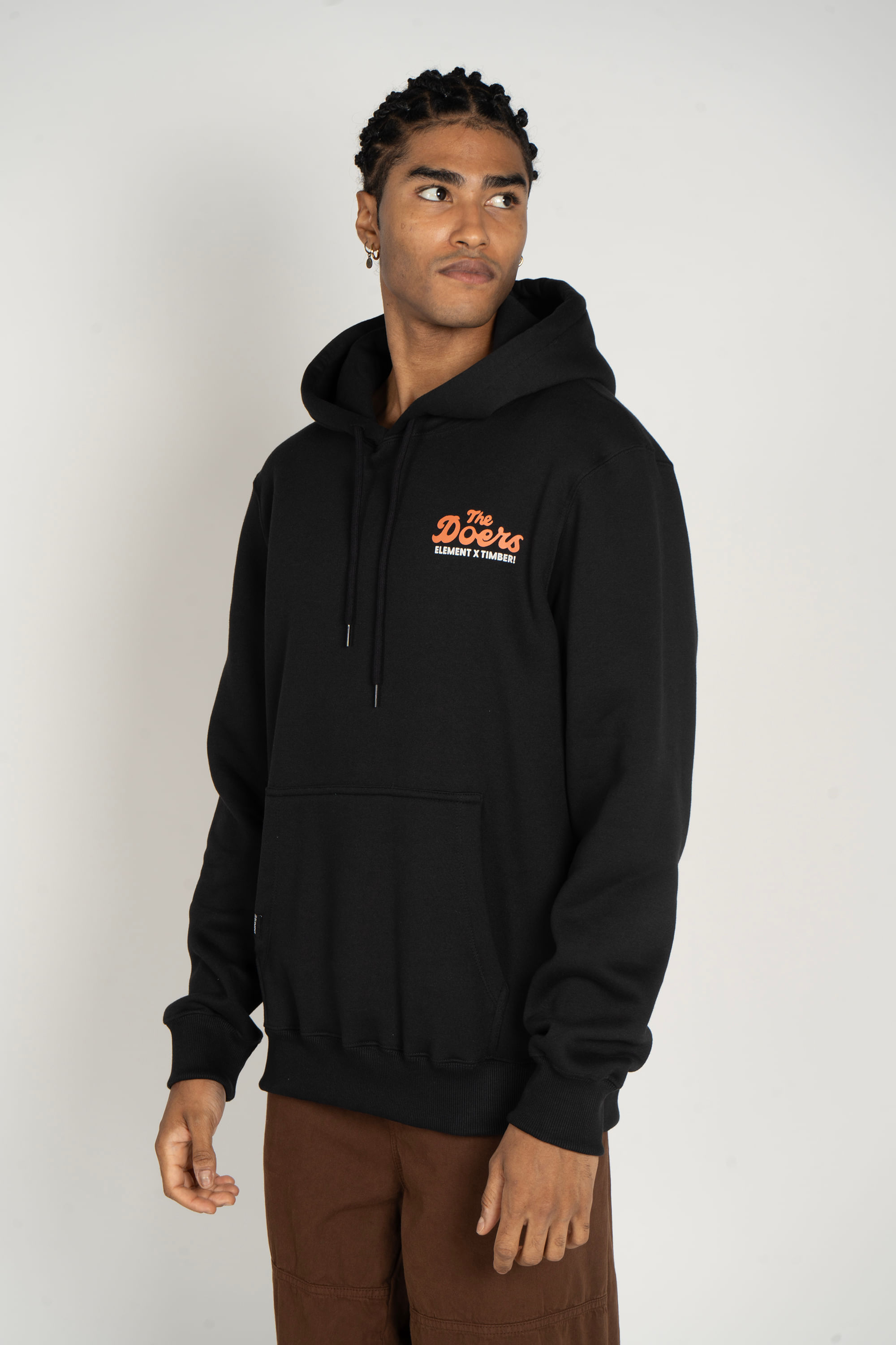 Moletom Element 300G Cross Cut Preto