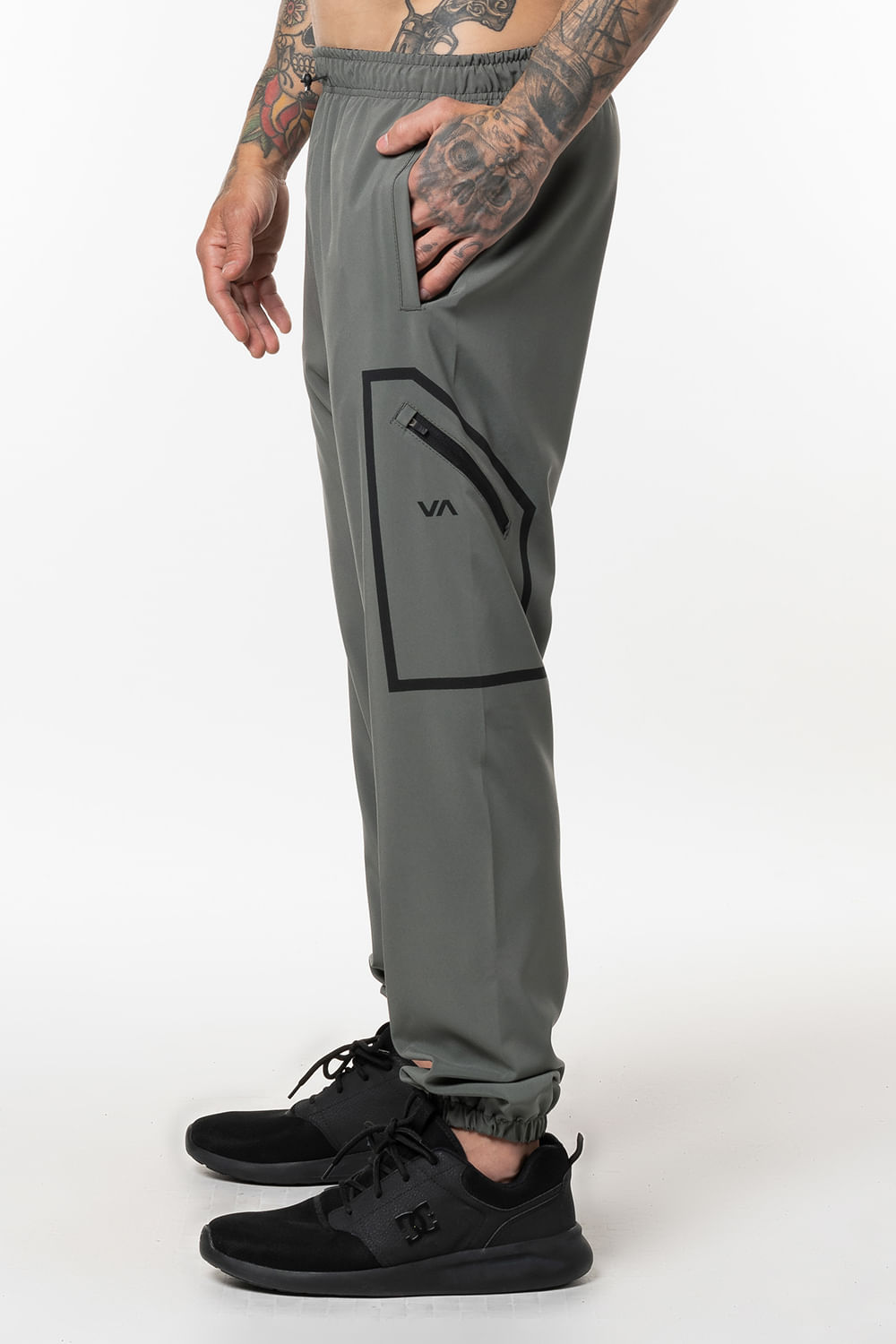 Calça RVCA Spectrum Tech Cinza Escuro - RVCA Brasil